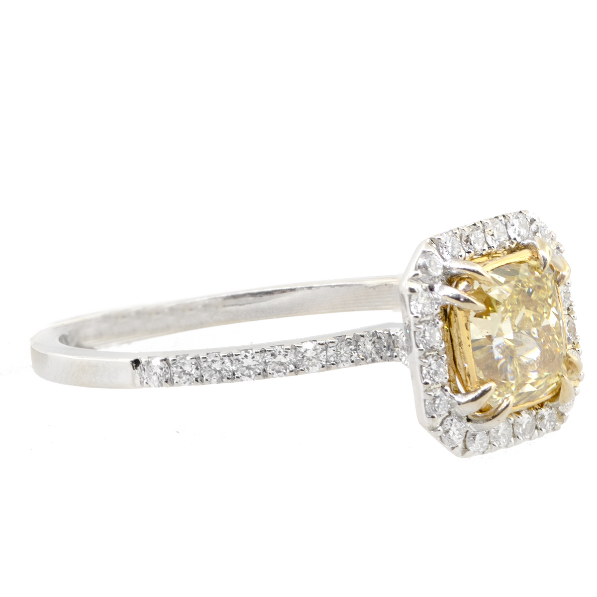 18K Fancy Yellow Diamond Ring – Jon Paul Inc