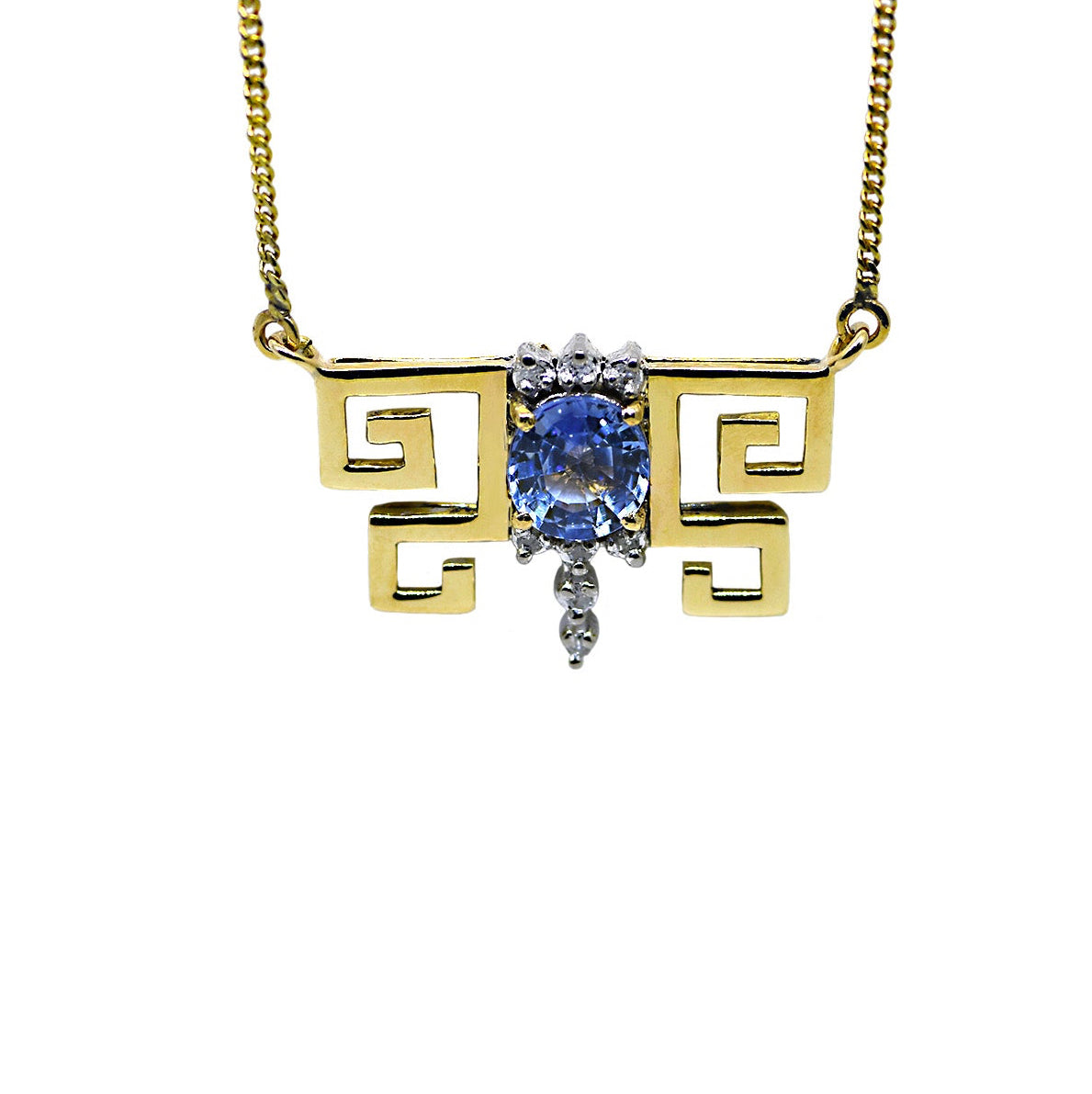 Sapphire and Diamond Necklace – Jon Paul Inc