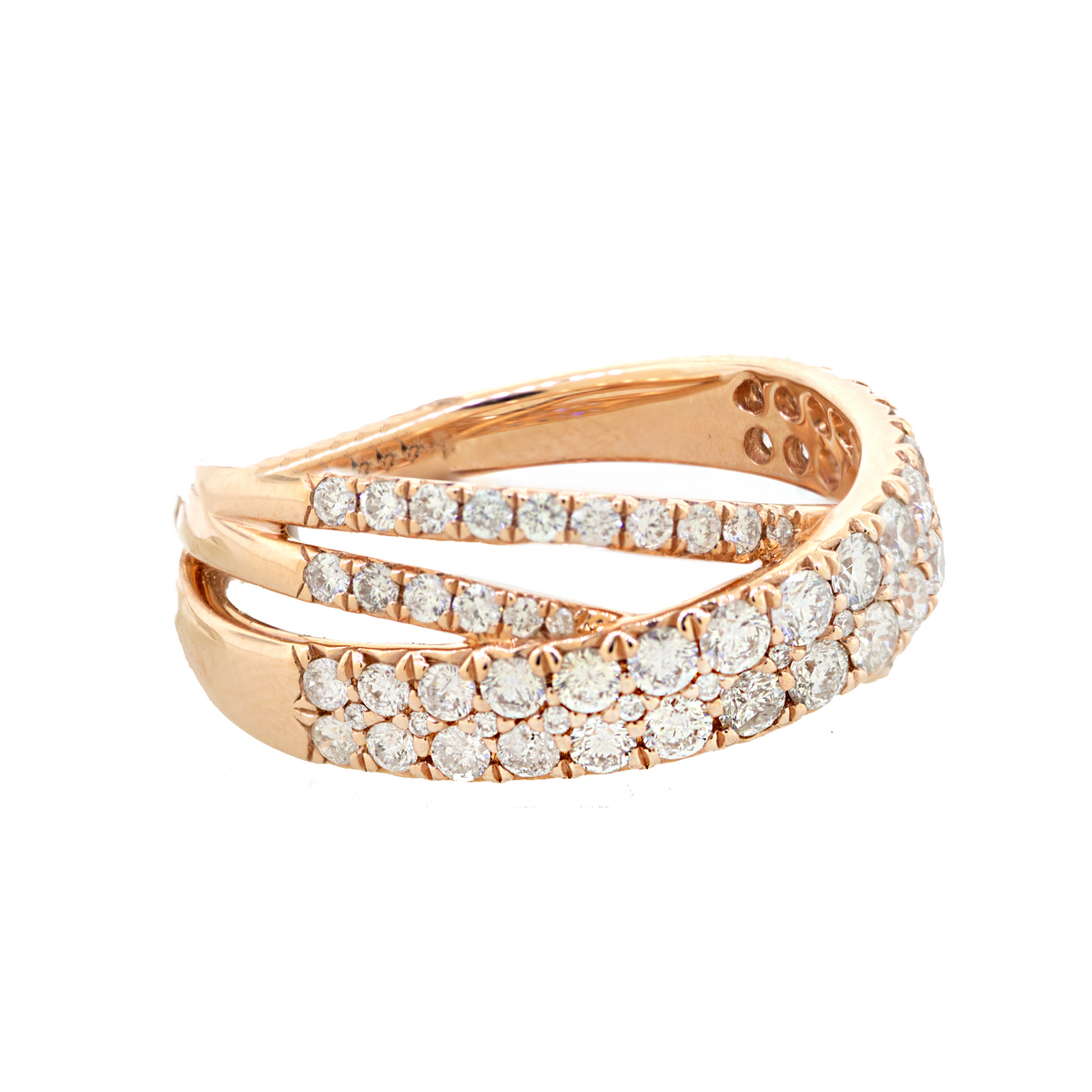 Rose Gold Diamond Ring – Jon Paul Inc